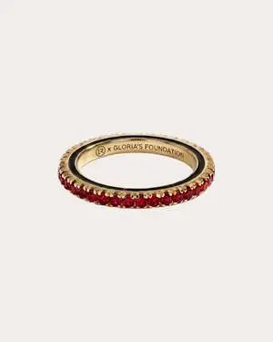 INCREDIBLE RISING Ruby & 14k Gold Gloria Ring - Red