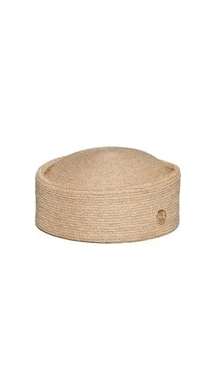 LE TRAP Neutrals Lopud Straw Hat - Beige