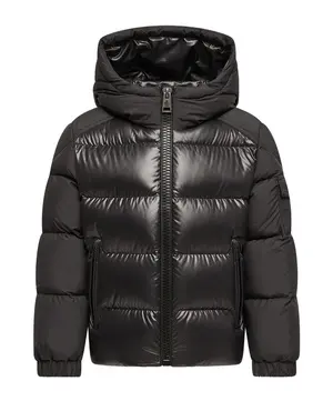 Moncler Hyoseris Hooded Down Jacket - Black