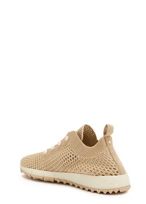 JIMMY CHOO Veles Mesh-knit Sneakers