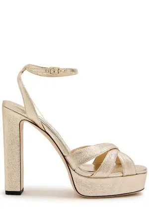 Jimmy Choo Round Toe Sandals For Women
