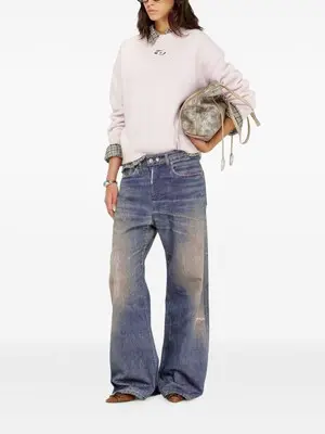 DIESEL® Logo Wool Blend Sweater