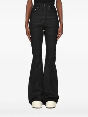 Rick Owens Bootcut Denim Jeans - Black