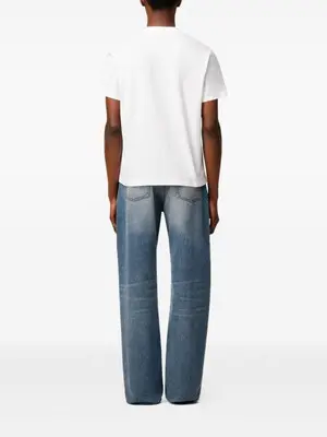 AMI Paris De Coeur Cotton T-shirt - White