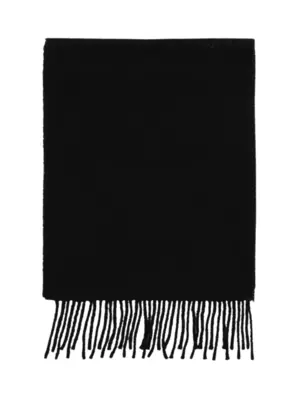 AMI Paris De Coeur Wool Scarf