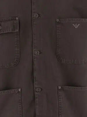 Emporio Armani Cotton Caban Coat