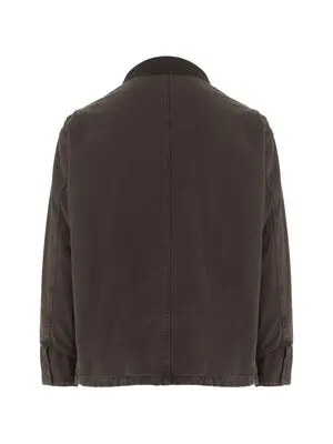 Emporio Armani Cotton Caban Coat