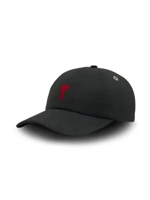 AMI Paris De Coeur Cotton Baseball Cap