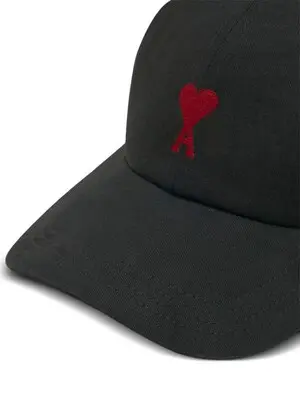 AMI Paris De Coeur Cotton Baseball Cap