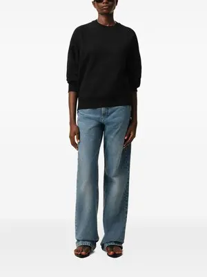 AMI Paris De Coeur Cotton Sweatshirt