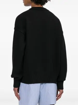 AMI Paris De Coeur Wool Sweater