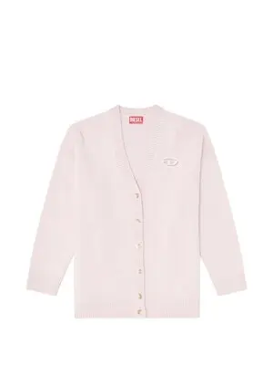 DIESEL® Logo Wool Blend Cardigan