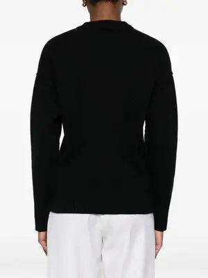 AMI Paris De Coeur Wool Cardigan