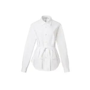 JAKKE Tie Shirt In Cotton Oxford