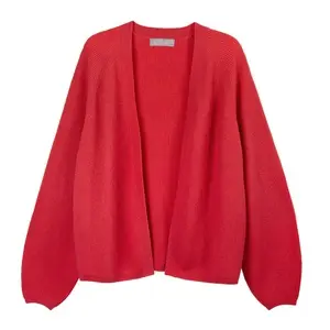 COVE Coral Cardigan - Red