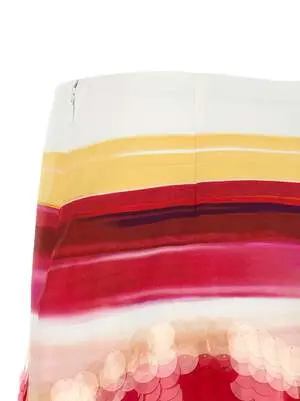 Fendi Striped Cotton Skirt