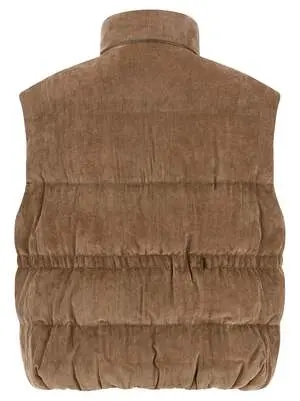 Brunello Cucinelli Quilted Corduroy Waistcoat