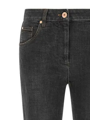 Brunello Cucinelli Slim Jeans - Gray