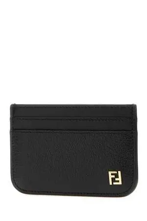 Fendi Leather Ff Card Holder