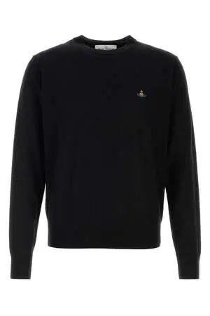 VIVIENNE WESTWOOD Alex Wool Sweater - Black