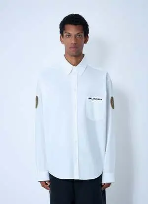 Balenciaga Button-down Shirt - White