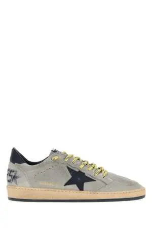 GOLDEN GOOSE Grey Suede Ball Star Sneakers - Gray