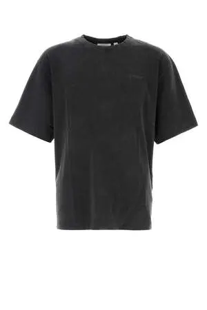 Off-White Slate Cotton T-shirt - Black
