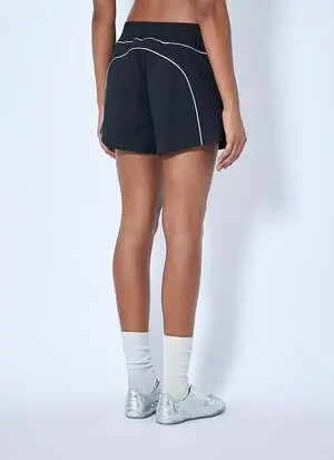 Balenciaga Elasticated Sports Shorts With Contrast Piping