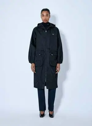 Prada Re-nylon Drawstring Coat