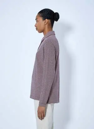 JIL SANDER Long Sleeve Polo Shirt