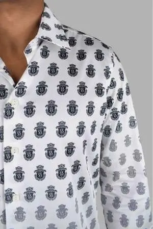 BILLIONAIRE Ls Milano All Over Shirt