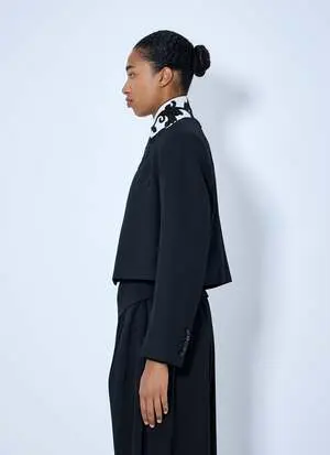Dries Van Noten Bosea Wool Cabardine Blazer