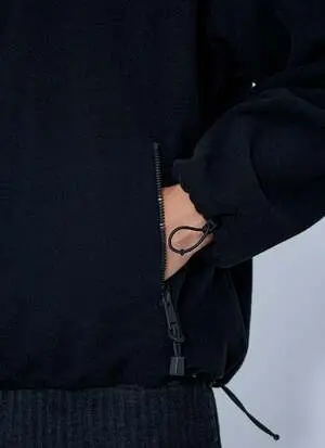 Miu Miu Half-zip Fleece Sweatshirt