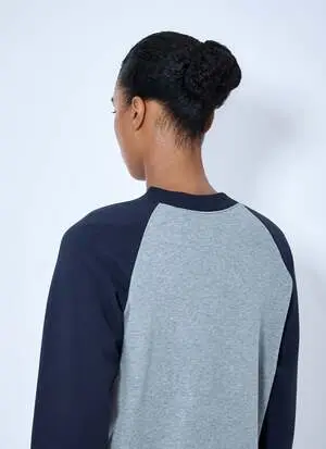 Miu Miu Raglan Sleeve Sweatshirt