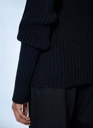 LEMAIRE Lemiare Off-the-shoulder Chunky Knit Jumper
