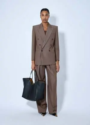 Saint Laurent Double-breasted Wool Blazer