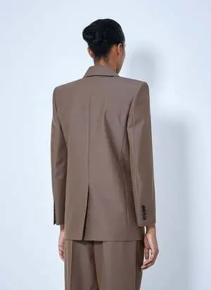 Saint Laurent Double-breasted Wool Blazer