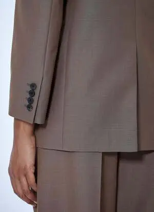 Saint Laurent Double-breasted Wool Blazer