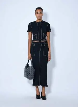 Issey Miyake Wavelet Ensemble Cardigan