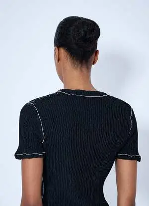 Issey Miyake Wavelet Ensemble Cardigan