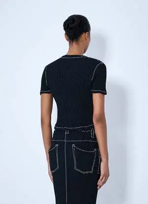 Issey Miyake Wavelet Ensemble Cardigan