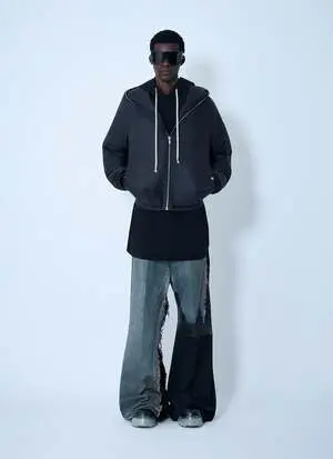 Rick Owens Padded Zip-up Windbreaker Jacket