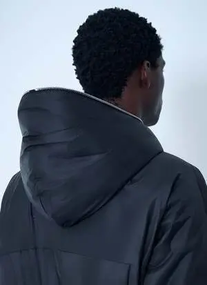 Rick Owens Padded Zip-up Windbreaker Jacket