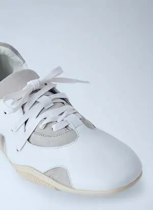 Acne Studios Leather Lace-up Sneakers