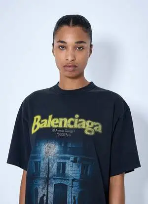 Balenciaga Medium Fit Graphic T-shirt