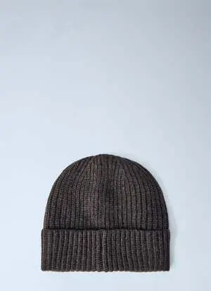 Stone Island Ribbed Knit Beanie