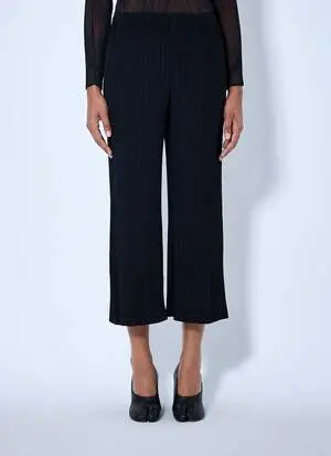 Issey Miyake Hatching Pleats Pants