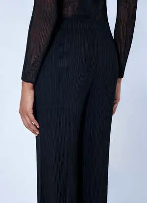 Issey Miyake Hatching Pleats Pants