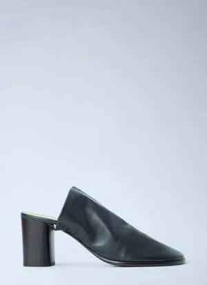 LEMAIRE Glove Mules - Black