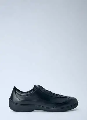 KIKO KOSTADINOV Sargo Smooth Leather Lace-up Sneakers - Black